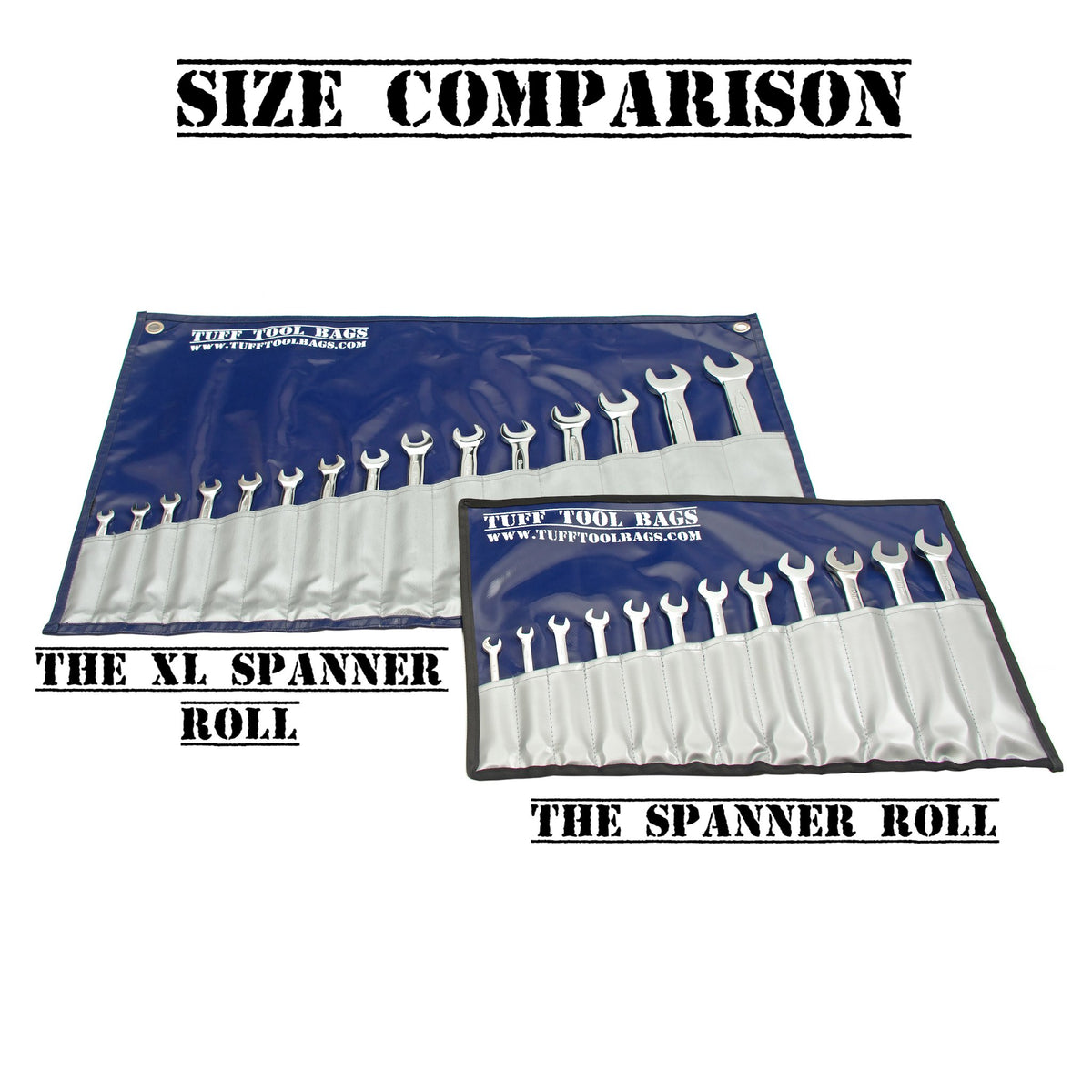 The XL Spanner Roll | Durable, Functional Spanner Roll for Tradies